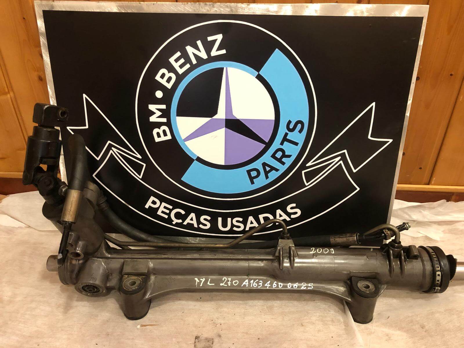 Caixa de direção assistida Mercedes M Class Ref.A1634600625 - BMBENZPARTS