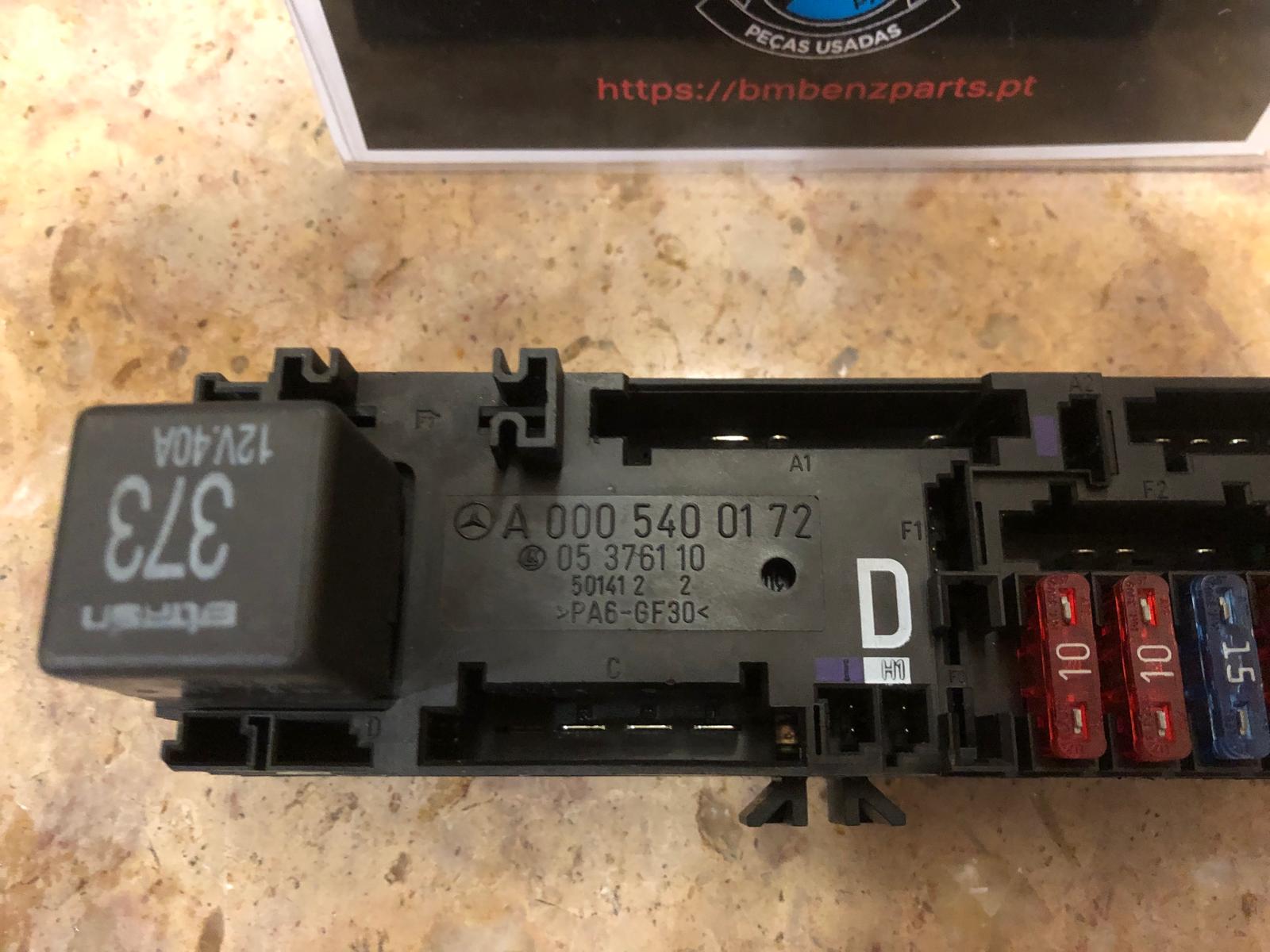 Caixa de fusíveis para Mercedes W202 e W210 Ref.A0005400172 - BMBENZPARTS